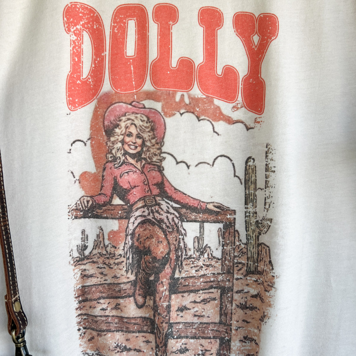 Dolly Cowgirl Tee – Feathered Darlin' Boutique