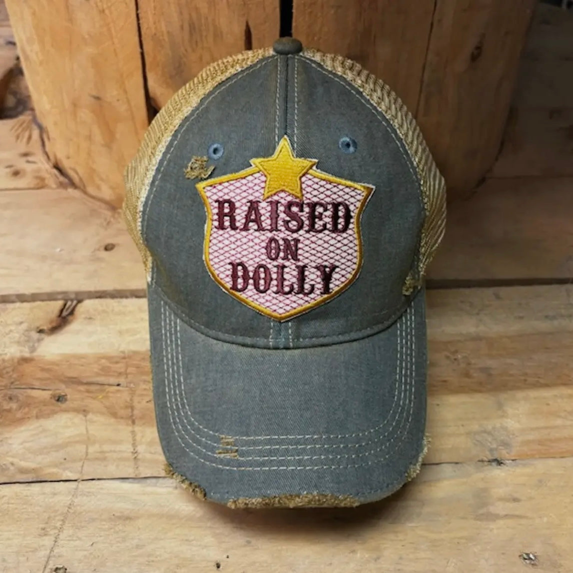 Raised On Dolly Hat – Feathered Darlin' Boutique
